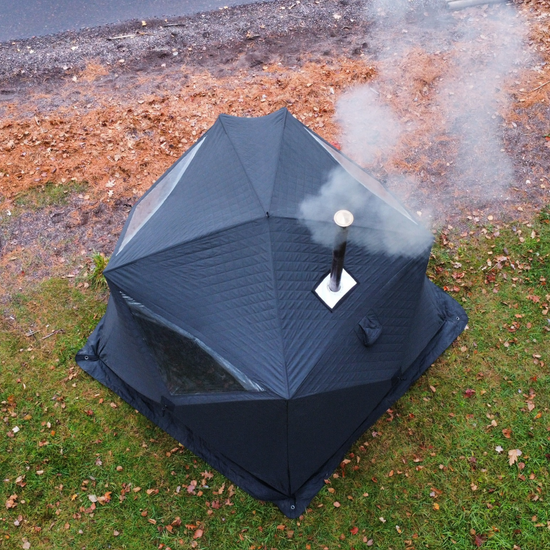 Portable Sauna Tent - Nova 6 Tent - 6 People - Starter Package