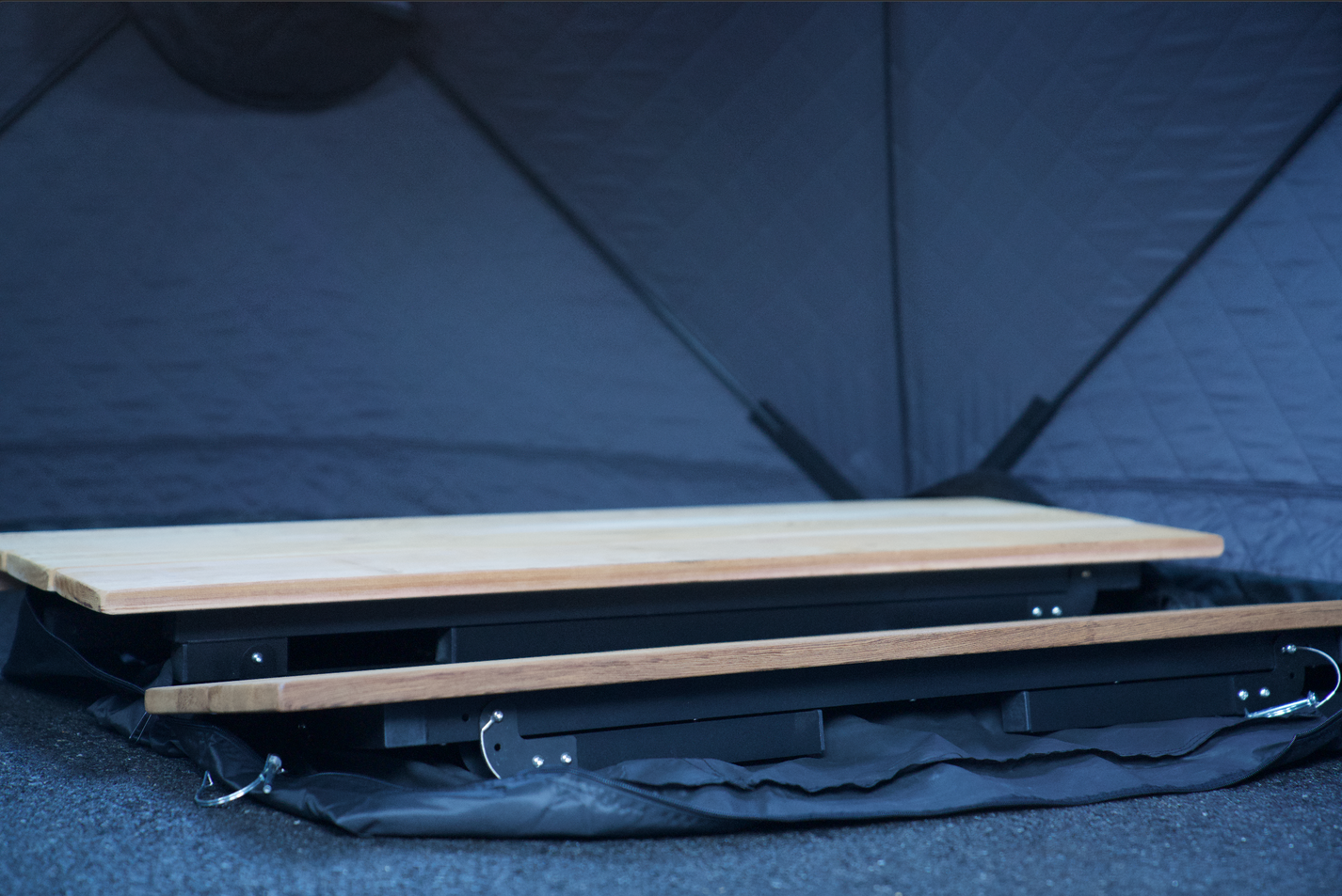 Portable Cedar Sauna Bench | North Shore Sauna