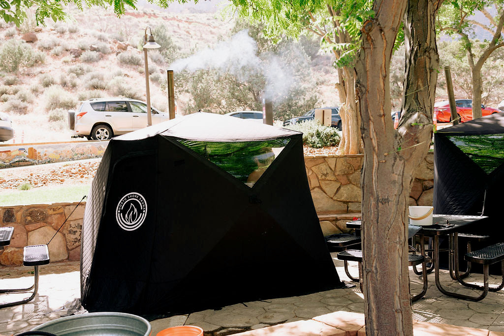Portable Sauna Tent | Pop-Up Sauna Tent | North Shore Sauna
