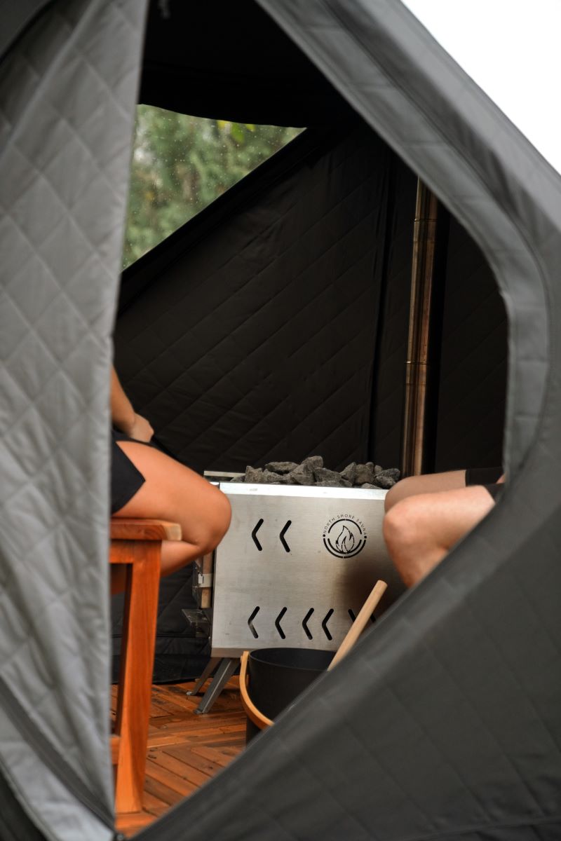 Mini Cube Sauna Tent Pro Package