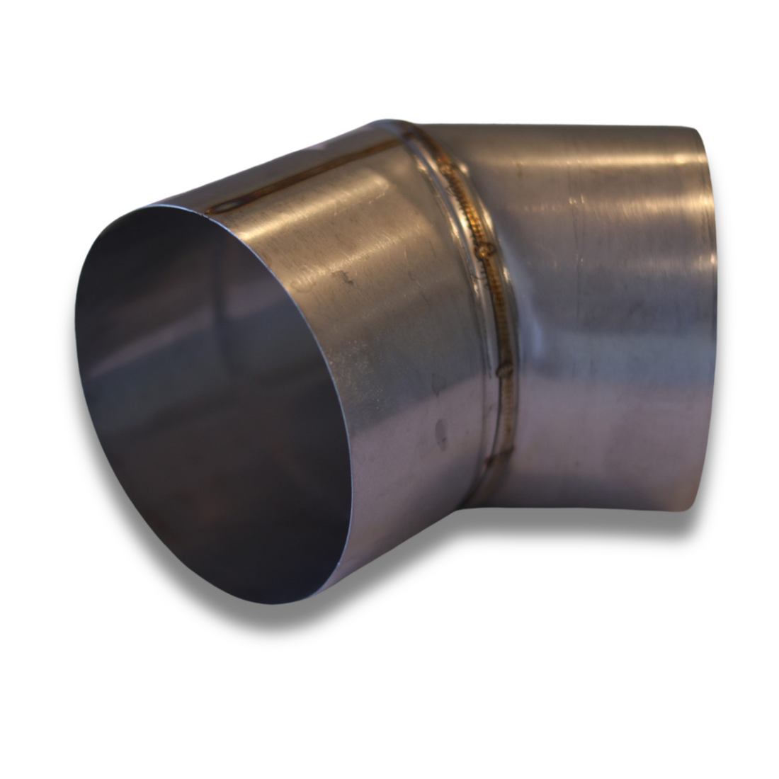 Angled Stove Chimney Pipe - 45 Degree Angle – North Shore Sauna