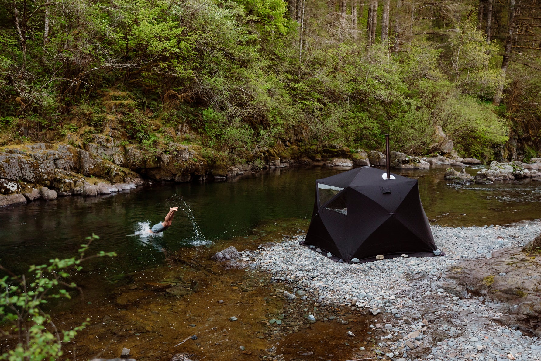 Portable Sauna Tent | Pop-Up Sauna Tent | North Shore Sauna